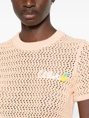 Chloé Cotton Knit Sweater - Multicolor