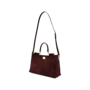 Dolce & Gabbana Suede Tote Bag - Red