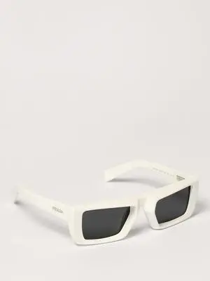 Prada Acetate Sunglasses - White