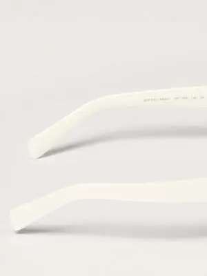 Prada Acetate Sunglasses - White