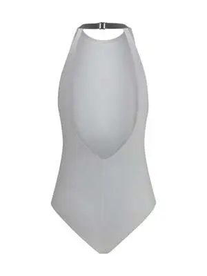 Brunello Cucinelli One-piece Swimsuit With Monili Embellishment - White