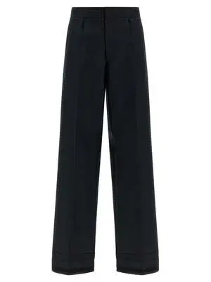 MAISON MARGIELA Herringbone Trousers - Black