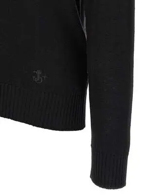 JIL SANDER Logo Embroidery Sweater