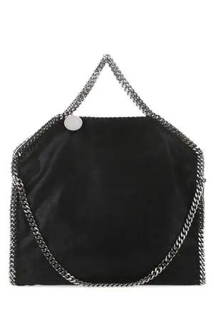 Stella McCartney Shaggy Deer Medium Falabella Handbag - Black