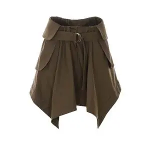 Loewe Cargo Mini Skirt - Green