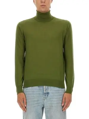 Saint Laurent Cashmere, Wool And Silk Turtleneck