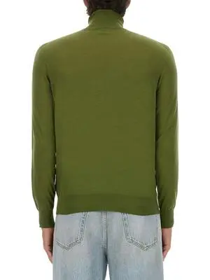 Saint Laurent Cashmere, Wool And Silk Turtleneck