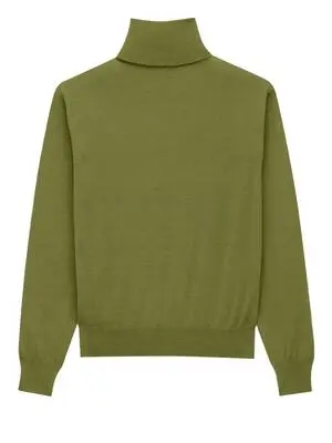 Saint Laurent Cashmere, Wool And Silk Turtleneck