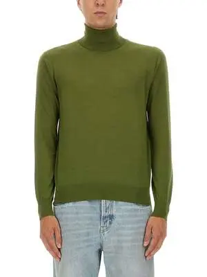 Saint Laurent Cashmere, Wool, And Silk Turtleneck