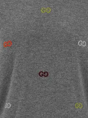 Gucci Gg Intarsia Cashmere Sweater