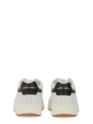 Saint Laurent Sl/61 Leather Sneakers - White