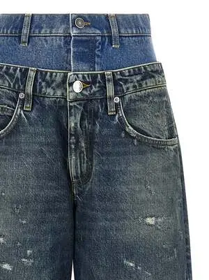 Dolce & Gabbana Double Layer Jeans