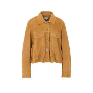 Loewe Suede Goatskin Jacket - Cream