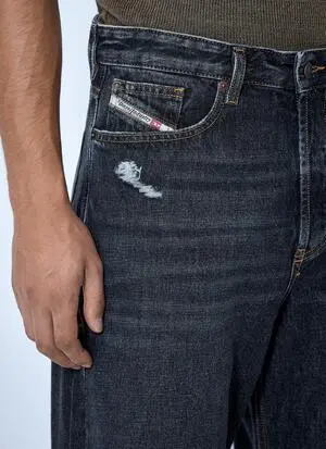 DIESEL® D-rise Wide Leg Jeans - Gray