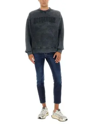 Dsquared2 Sweatshirt With Logo - Gray