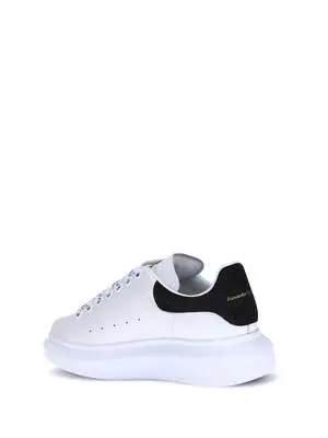 Alexander McQueen Leather Sneakers - White