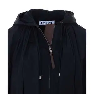 Loewe Cotton Blend Hooded Jacket