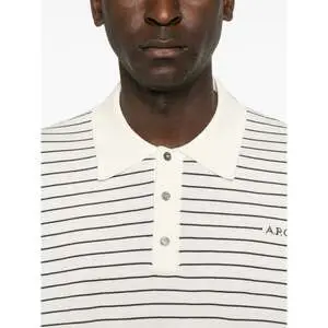 A.p.c. Neutrals Polo Shirts