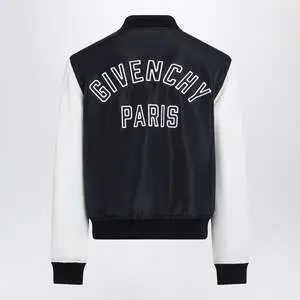 Givenchy Satin Varsity Jacket - Multicolor