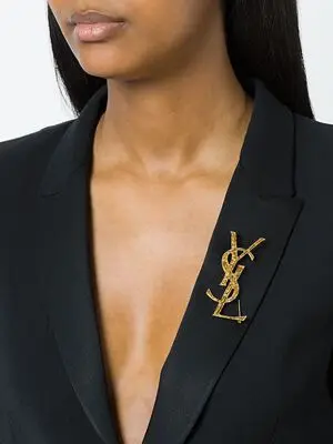 Saint Laurent Cassandre Broche
