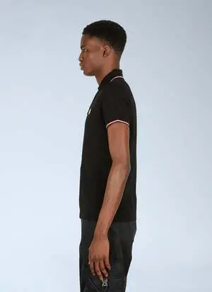 Moncler Stripe Trims Polo Shirt