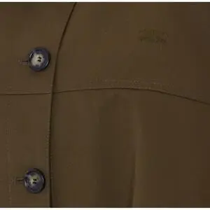 Loewe Silk And Cotton Jacket - Green