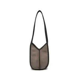Hereu Suede Shoulder Bag - Gray