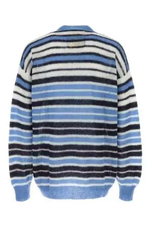 Marni Embroidered Mohair Blend Cardigan