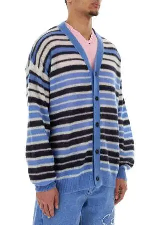 Marni Embroidered Mohair Blend Cardigan
