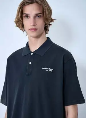 Acne Studios Piqué Polo Shirt