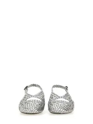 Hereu Slingback Sandal Empuria Metallic