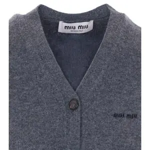 Miu Miu Cashmere Vest Cardigan