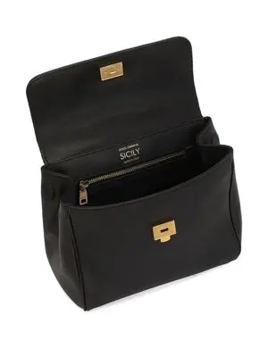 Dolce & Gabbana My Sicily Small Leather Handbag - Multicolor