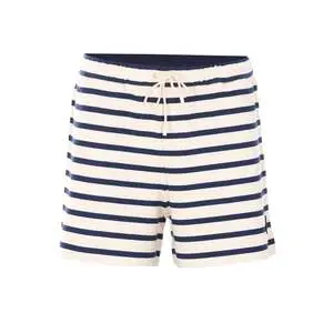 Moncler Logo Striped Shorts - Blue