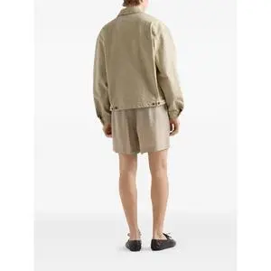 Prada Denim Shirt Jacket - Cream