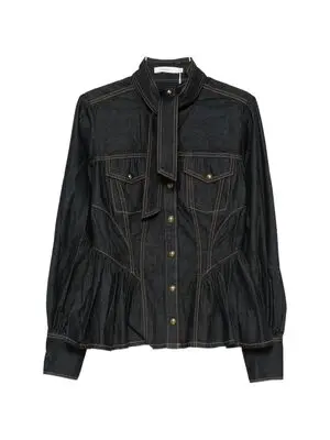 Zimmermann Denim Cotton Shirt - Multicolor
