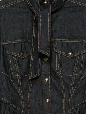 Zimmermann Denim Cotton Shirt - Multicolor