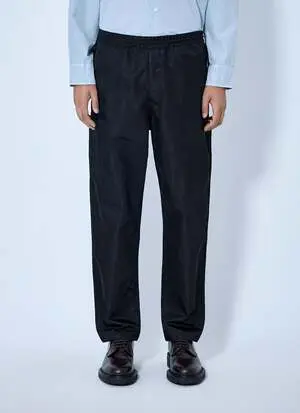 Prada Elasticated Waist Trousers - Black