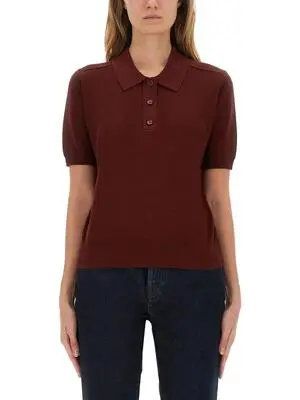 Burberry Wool Polo - Multicolor