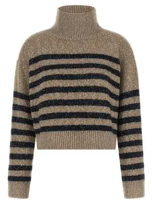 BRUNELLO CUCINELLI Brunello Cucinelli Striped Sweater