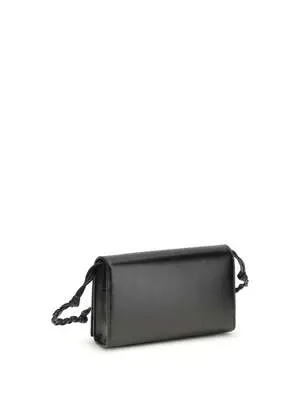 JIL SANDER Tangle Wallet With Shoulder Strap