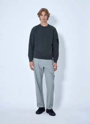 Stone Island Cargo Trousers With Elasticated Waistband
