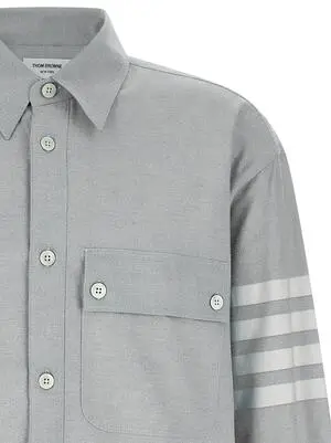 Thom Browne 4bar' Flannel Shirt