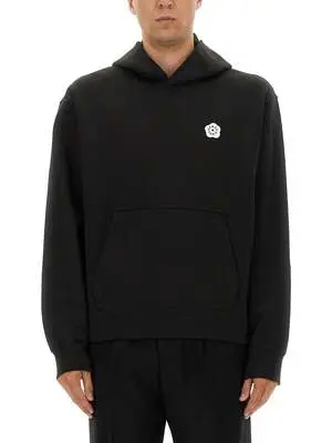 Kenzo Logo Hoodie - Black