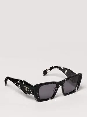 Prada Acetate Sunglasses - Black