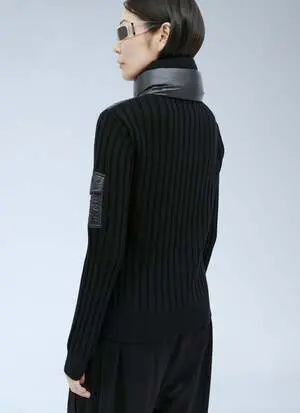 Moncler Padded Wool Cardigan