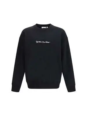 Off-White Script Arrow Crewneck Sweatshirt - Black