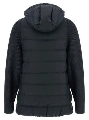 Brunello Cucinelli Quilted Down Jacket - Blue