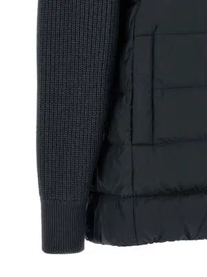 Brunello Cucinelli Quilted Down Jacket - Blue