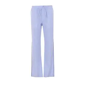 Dolce & Gabbana Striped Poplin Pants - Blue